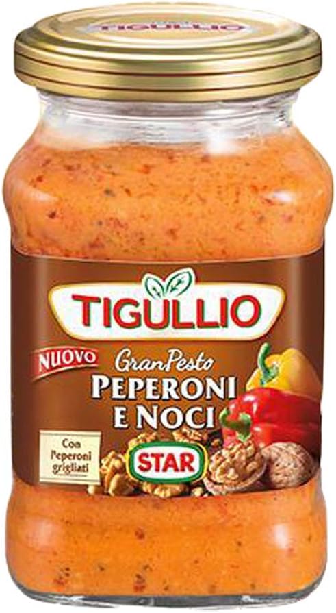 12x Star Tigullio GranPesto Pesto Peperoni e Noci Peppers and Walnuts ...
