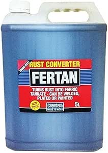 Chemtech Fertan Rust Converter, 5 litre : Amazon.com.au: Automotive