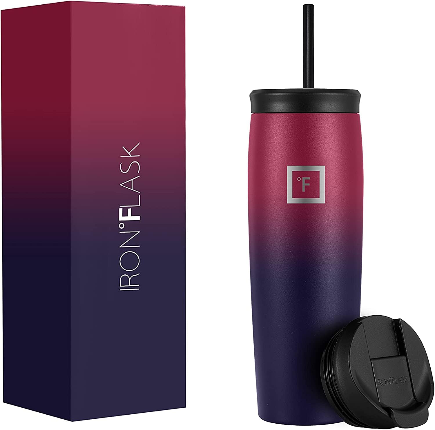 Mua IRON °FLASK Nomad Tumbler - 2 Lids (Straw/Flip), Vacuum Insulated ...