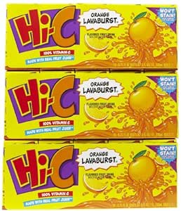 Amazon.com : Hi-C Orange Drink Cartons, 6.75 oz, 3 pk : Grocery ...
