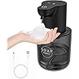 Amazon.com: XINKORA Automatic Soap Dispenser Touchless, 4-Level Adjustable Foaming Electric Foam ...