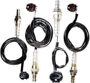 Amazon.com: higherbro 4PCS Oxygen O2 Sensor 1 & 2 for 2004 Nissan Frontier Xterra 3.3L Upstream ...
