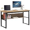 Amazon.com: Soges 54.7 inch Computer Desk Office Table Study Writing ...