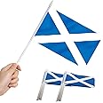 Amazon.com : Anley Scotland Mini Flag 12 Pack - Hand Held Small ...
