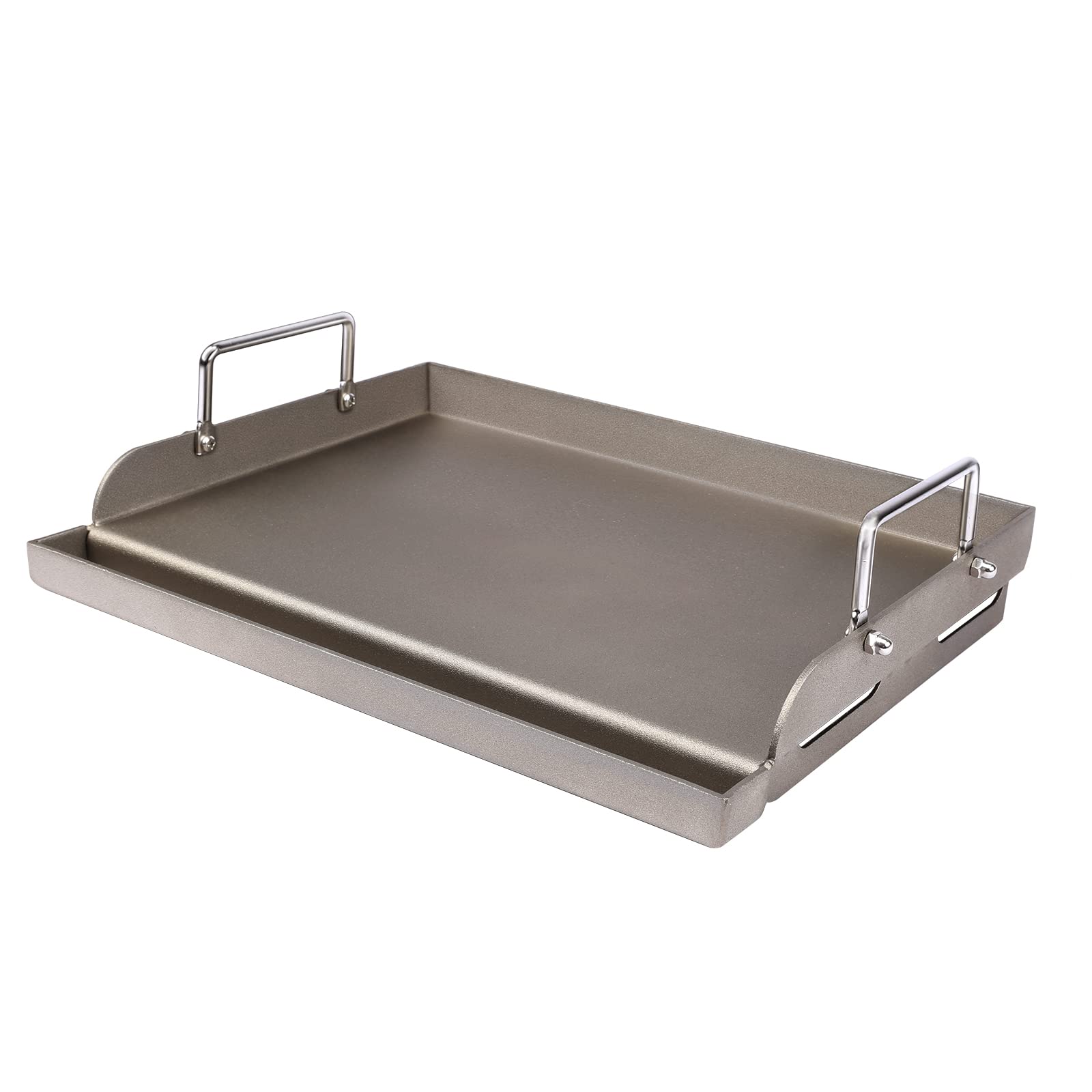 Griddle for Gas Grill, Metal Cooking Griddle Pan for Outdoor Gas Grill ...