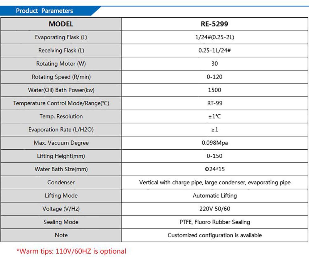 HNZXIB Rotary Evaporator 1L Automatic Lifting Laboratory Rotary Evaporator Kit on Galleon ...