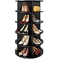 Amazon.com: SpaceAid 5 Tier Rotating Shoe Rack Tower, Spinning Shoe ...