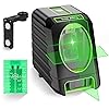 Laser Level Self Leveling, Huepar Box-1G 150Ft Green Cross Line Laser ...