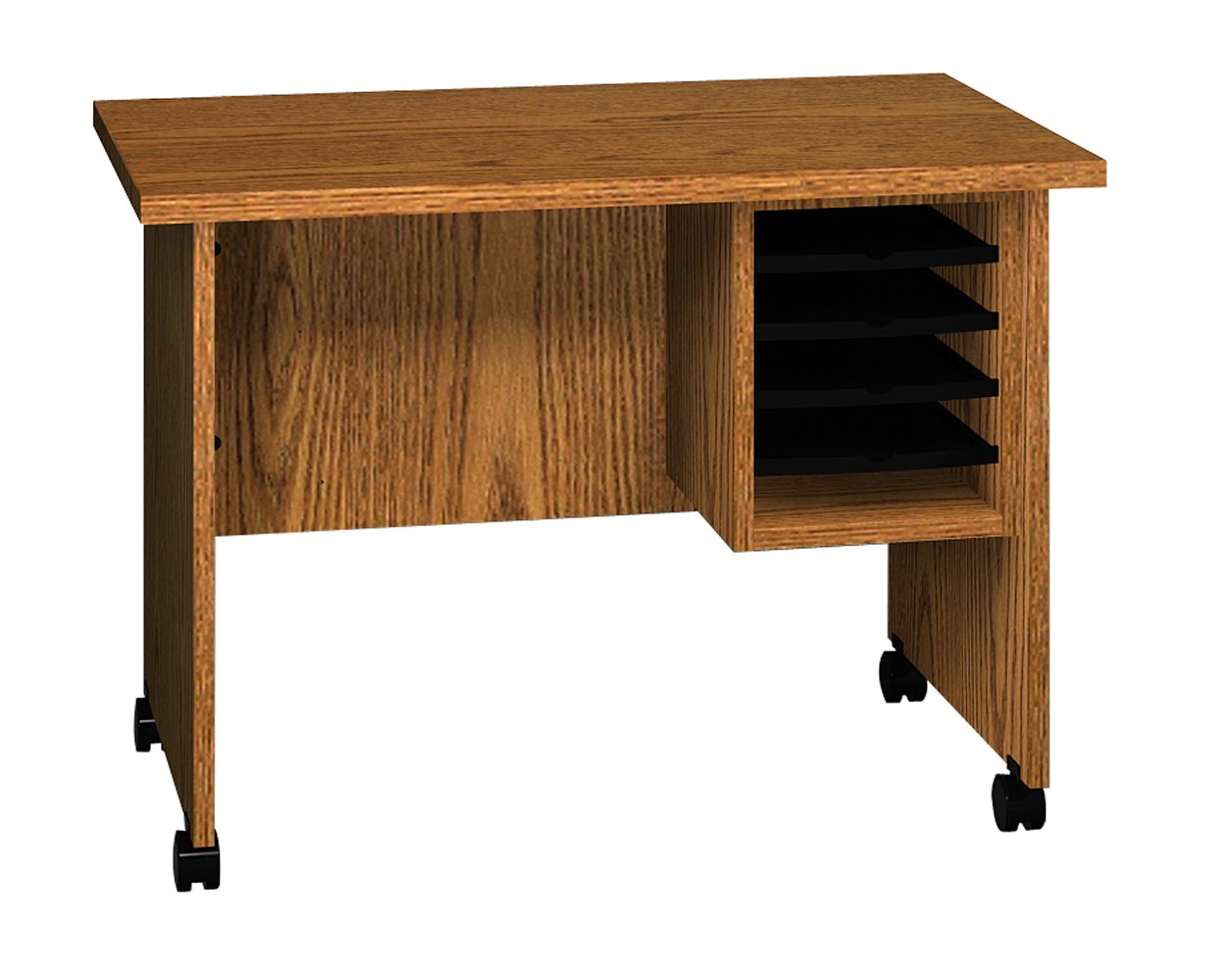 Amazon.com: Ironwood Deluxe Typing Stand, Dixie Oak: Industrial ...