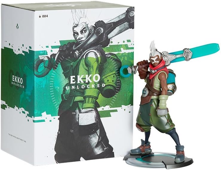 Riot Games Official Ekko Unlocked Statue, One size: Amazon.co.uk ...