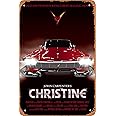 Amazon.com: QIIXIIP Christine Movie Poster Retro Metal Sign Vintage Tin ...