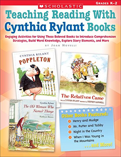Amazon.com: Teaching Reading With Cynthia Rylant Books: Engaging ...