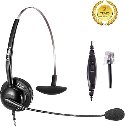 Beebang Telephone Headset Cisco IP Phone Headset with: Amazon.co.uk ...