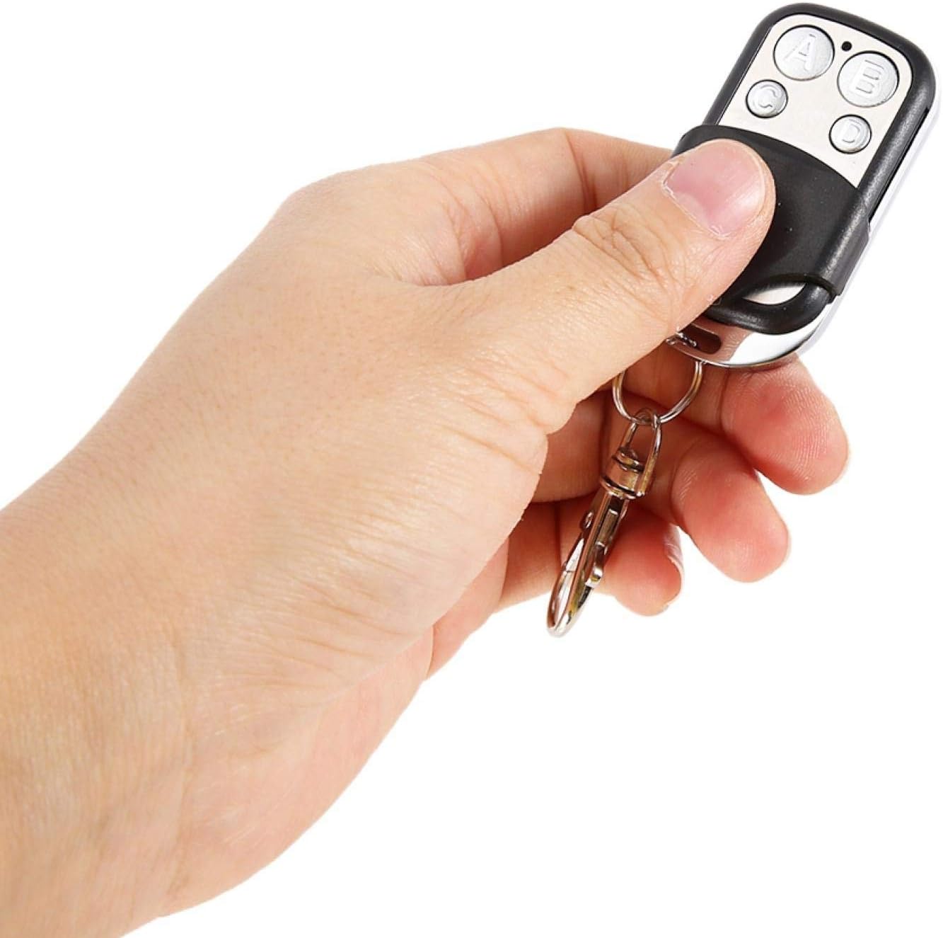 433MHZ Copy Type Key Fob, 4pcs Universal Gate Garage Door Remote ...