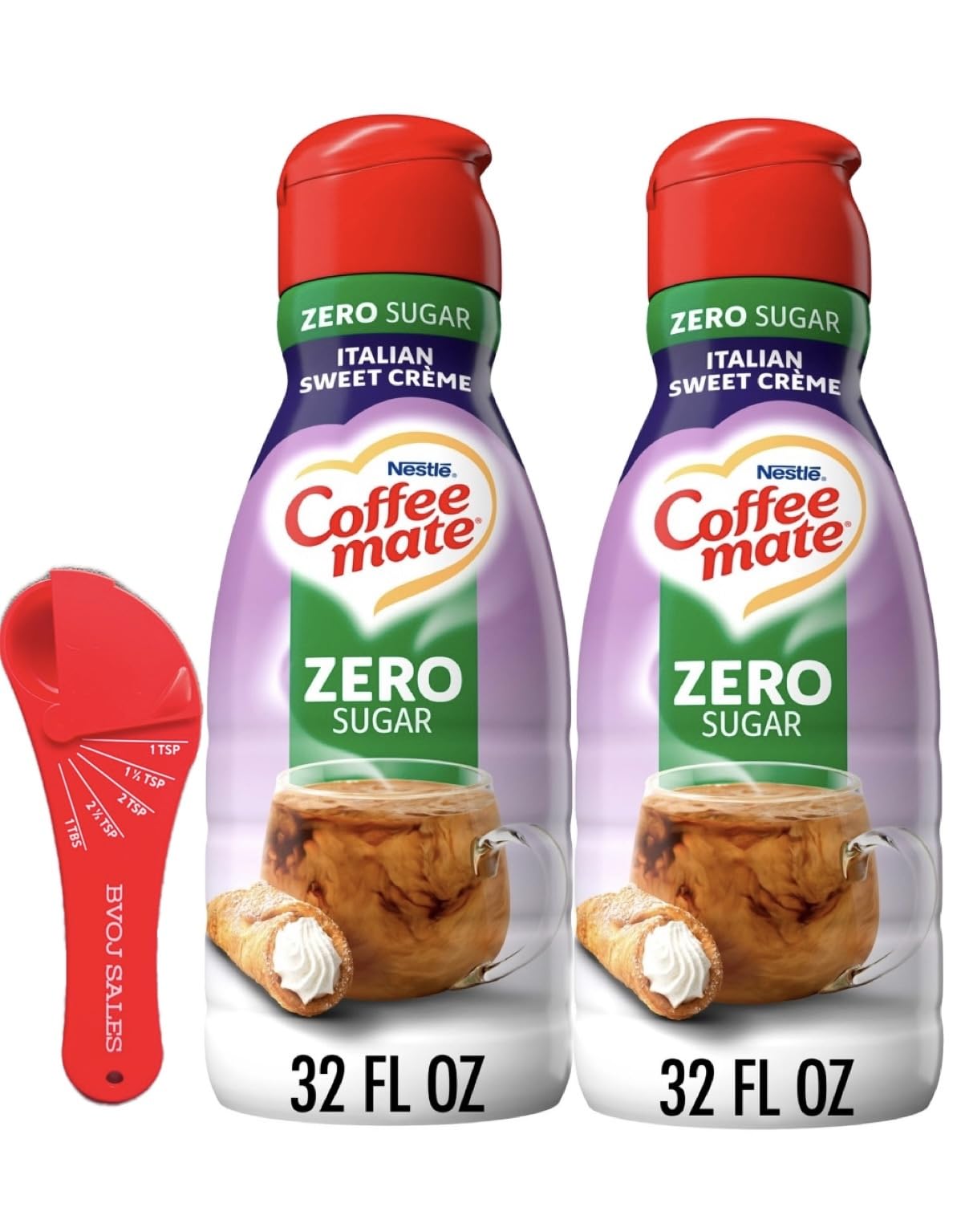 Mua Coffee Mate Italian Sweet Cream Zero Sugar Coffee Creamer Bundle ...