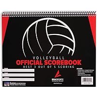 Volleyball Scorebook: High School and Middle School Stats Sheets for ...