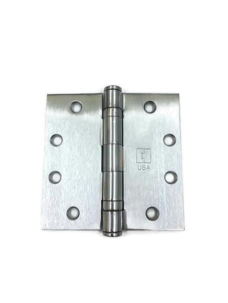 Hager Full Mortise Steel Hinge BB1279 4.5 x 4.5 US26D/652 (Satin Chrome ...