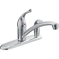 Moen Chateau Chrome One-Handle Low Arc Kitchen Faucet, 7434 - Touch On ...