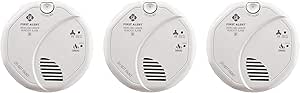 FIRST ALERT BRK SC7010B-3 Hardwired Smoke and Carbon Monoxide (CO ...