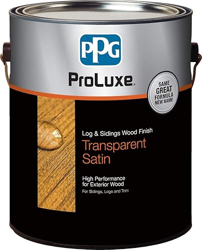 PPG ProLuxe Log and Siding Wood Finish, 1 Gallon, 077 Cedar in Oman ...