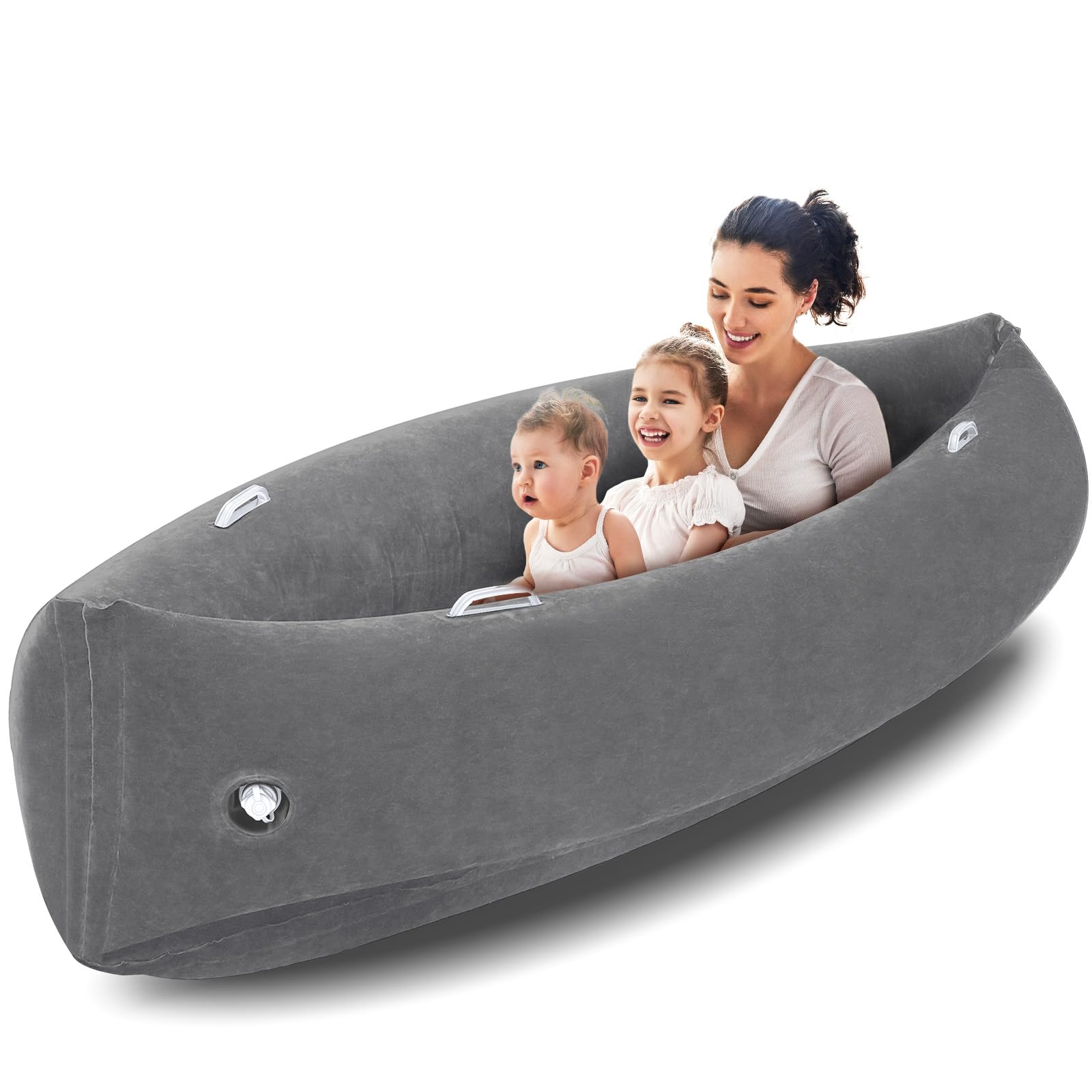 Namalu Extra Large 80/60inch Comfy Peapod Sensory Chair for Kids with ...
