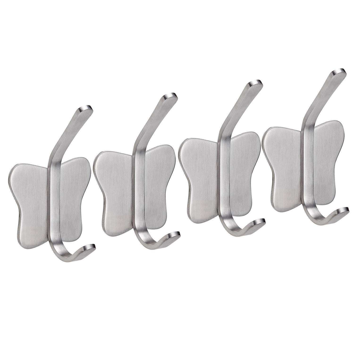 Fai da te Ganci portasciugamani 4 Pezzi Portasciugamani Adesivo Bagno ...