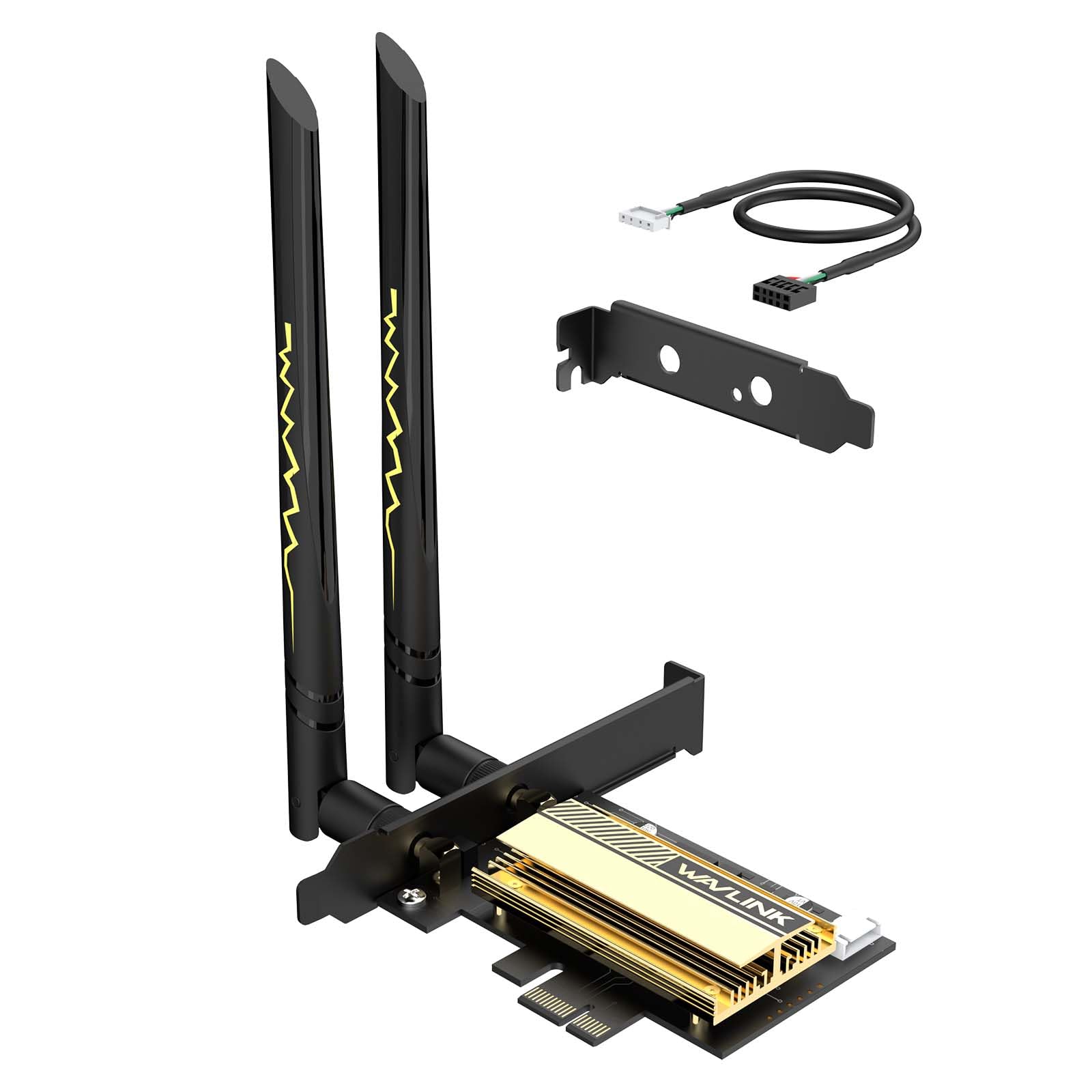 Mua WiFi 6E PCIe Network Card, AX5400M Tri-Band AX210 Wireless Adapter ...
