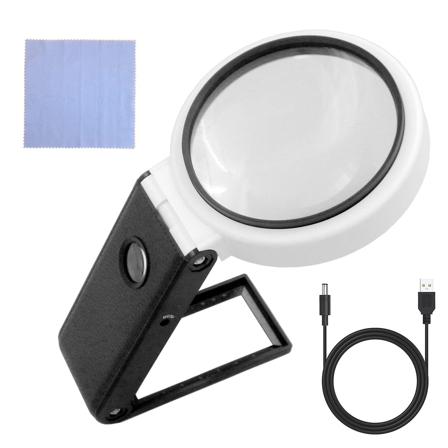 Mua Magnifying Glass with Light, 10X 25X High Magnification with LED ...
