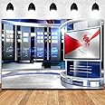 Amazon.com : CSFOTO 10x8ft Studio Backdrop Photo Background Screen News ...