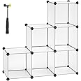 SONGMICS Cube Storage Organizer, 6 Cube Closet Organizers and Storage ...