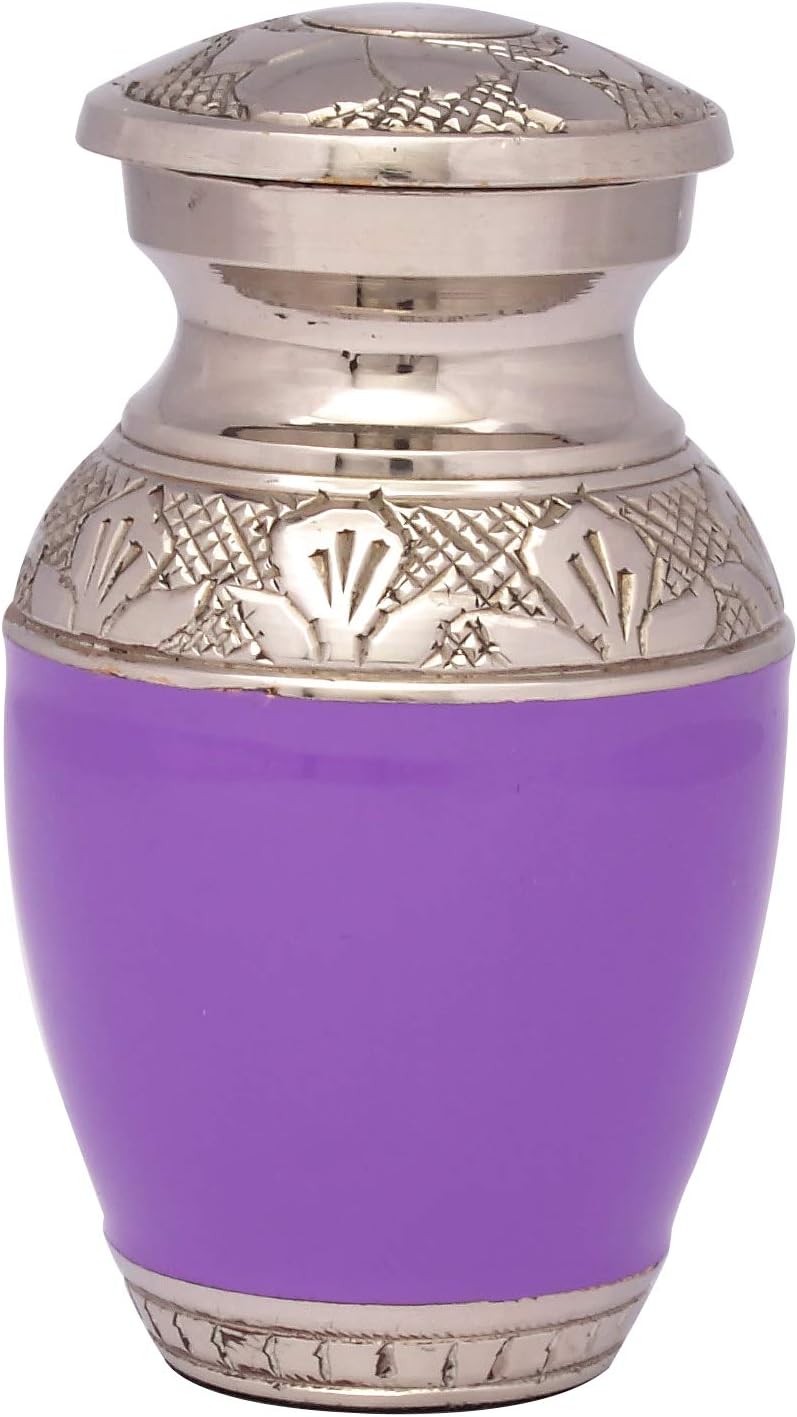 Small Keepsake Cremation Urn for Ashes, Funeral Memorial Miniature ...