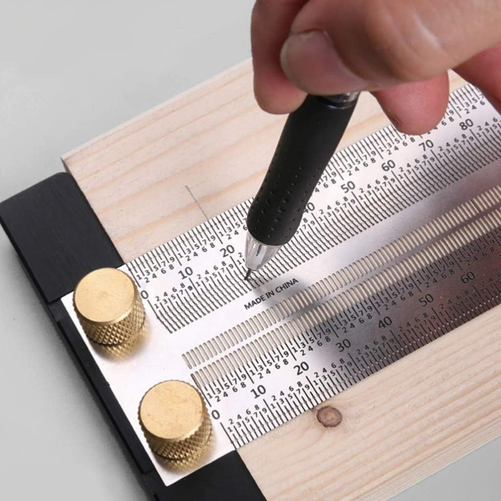 A Matoen Ultra Precision Marking Ruler Scale Ruler T-type Hole ...