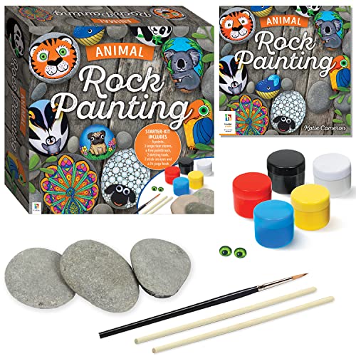 Amazon.com: Animal Rock Painting Box Set - DIY Rock Painting for Adults ...