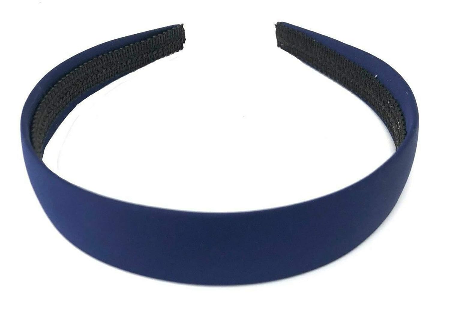 Haarreif, mit Satin bezogen, 2,5 cm breit, Marineblau: Amazon.de: Beauty