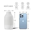 SOICARE Cordless Rechargeable Diffuser, Battery Operated Mini Portable ...