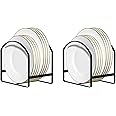 Amazon.com - LINFIDITE 2 Pack Kitchen Plate Holder Organizer for ...