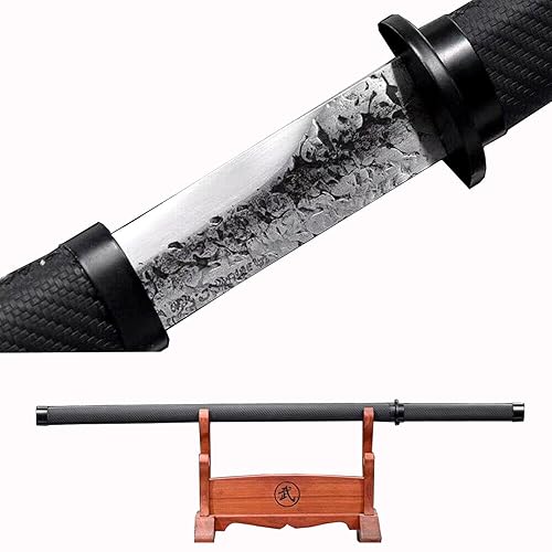 Black Dragon Ninja Blue Red Damascus Folded Steel Japanese Samurai ...