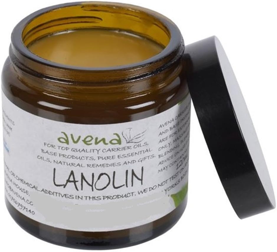 Lanolin. Adeps Lanae. 60ml Jar, use directly on the hands and feet ...
