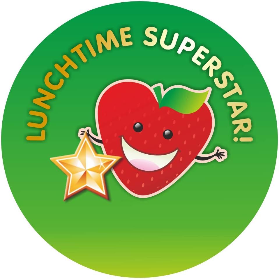 School Stickers Lunchtime Superstar Reward Stickers – BigaMart