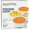 Amazon.com : WonderSlim Protein Soup, Variety Pack - 70-110 Calories, 6 ...