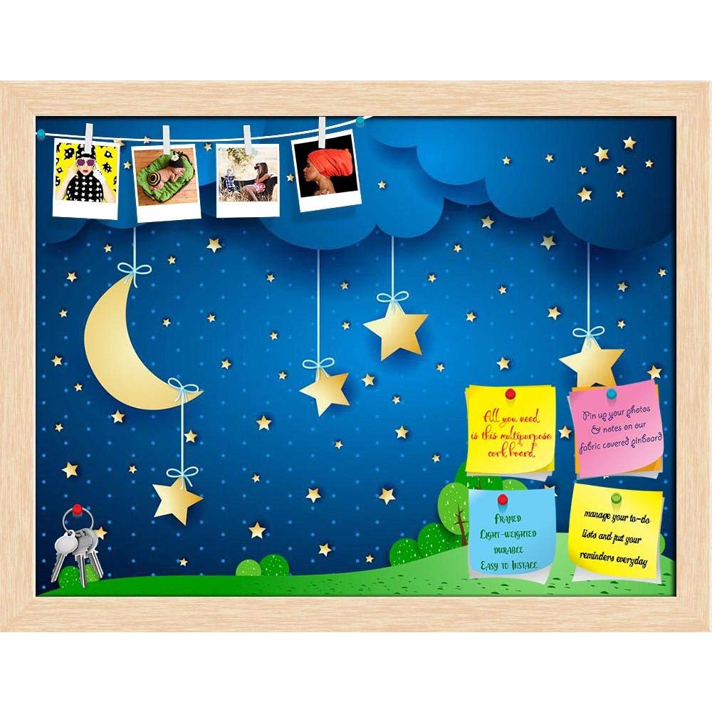 ArtzFolio Countryside, Fantasy Landscape Printed Bulletin Board Notice ...
