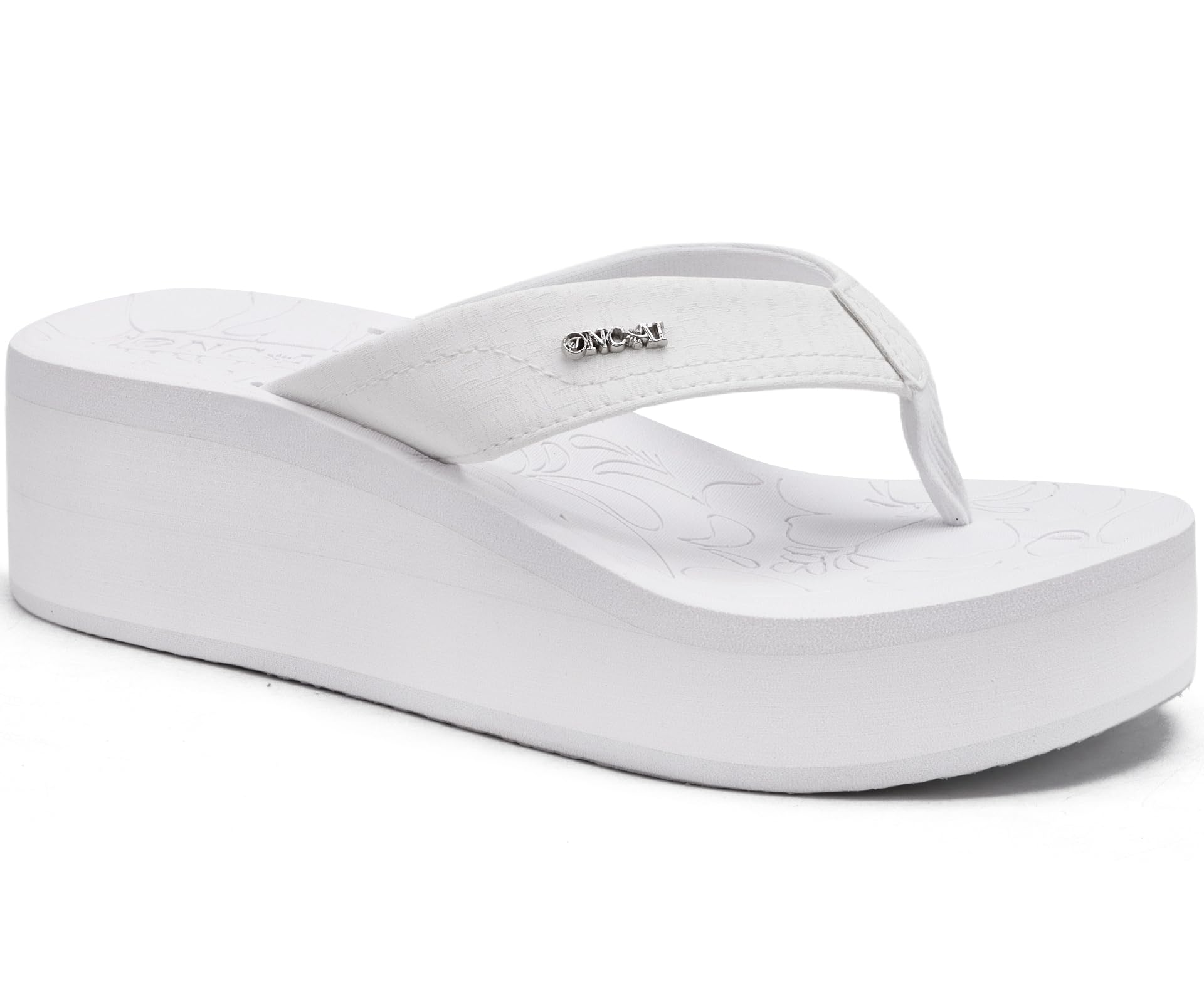 ONCAI Women’s Platform Flip Flops 2025 Womans Dressy Summer Beach ...
