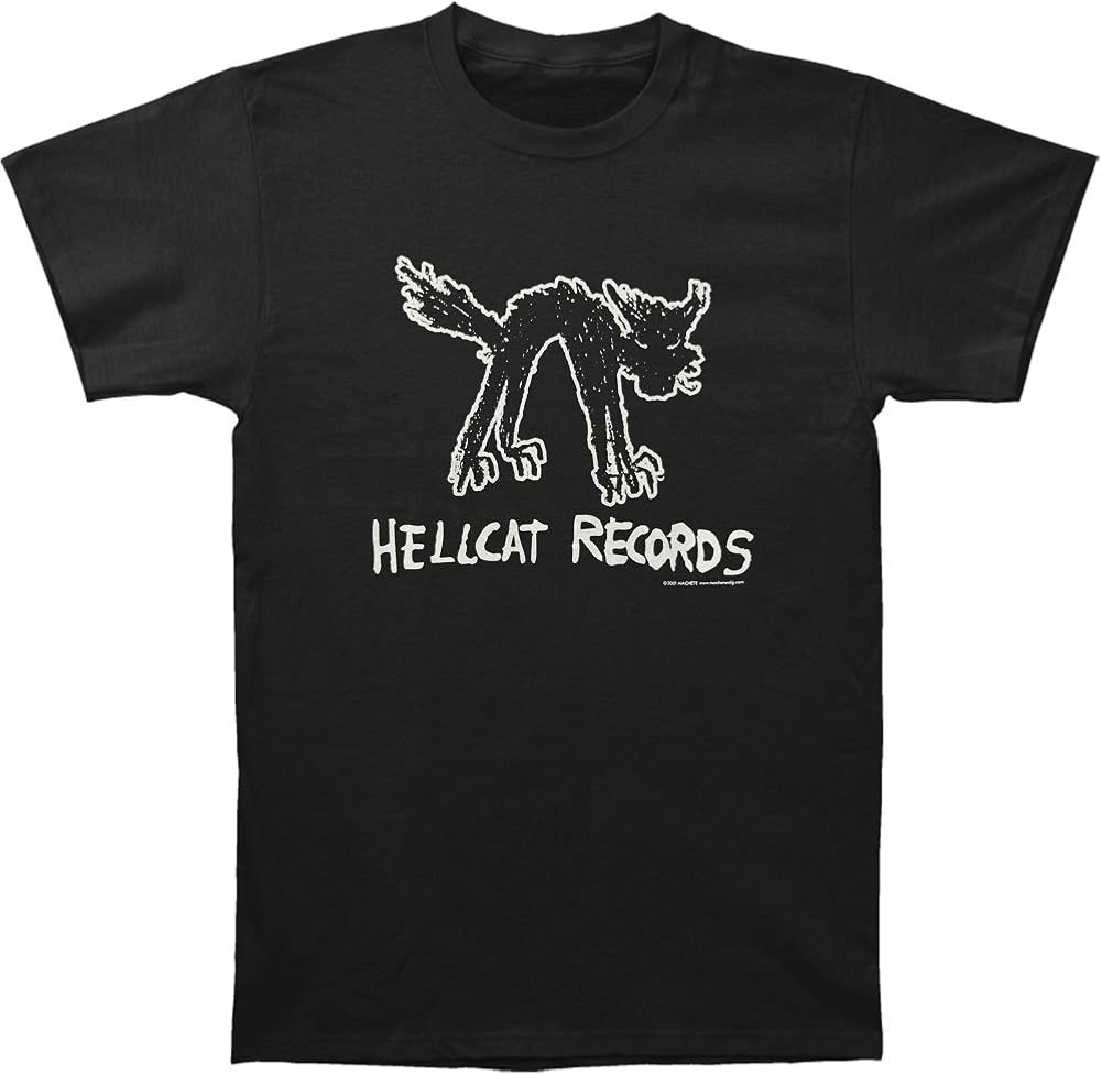 Hellcat Records Men's Logo Black T-shirt Large Black: Amazon.co.uk ...