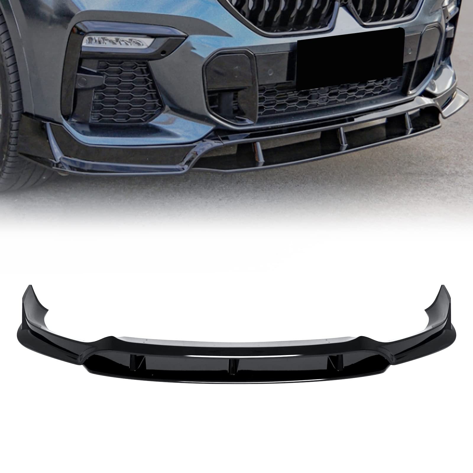 Mua MotorFansClub 4pcs Front Bumper Lip Splitter Fit for BMW X6 G06 M ...