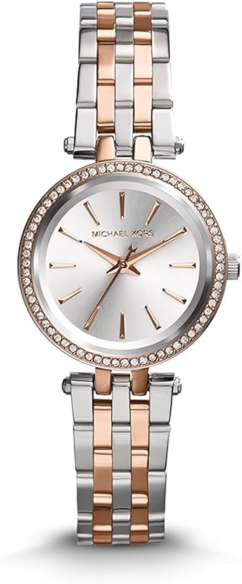 Michael Kors Womens Quartz Watch, Analog Display and Stainless Steel ...