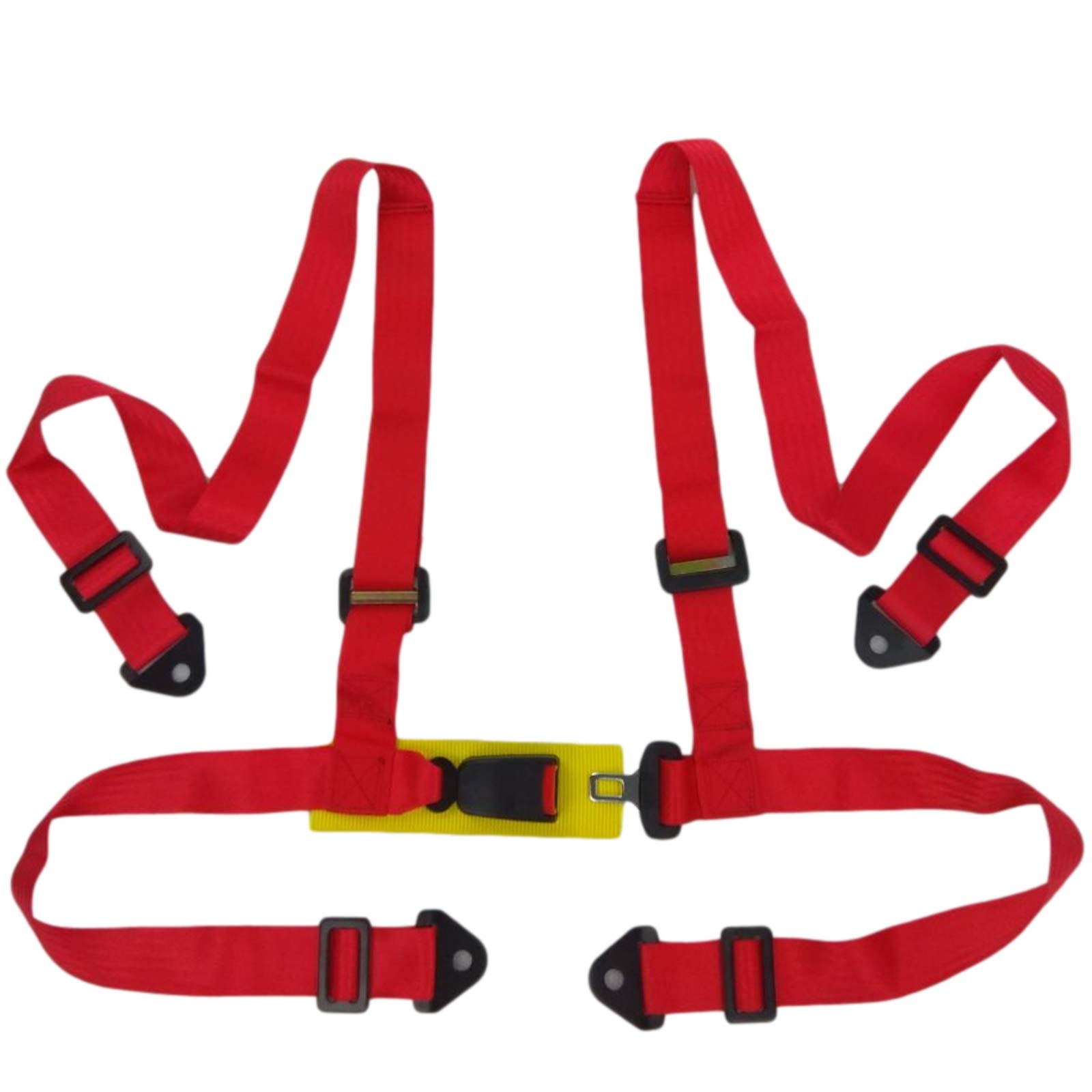 Marada 4 Point Racing Safety Harness Set Red 2 Inch | Desertcart UAE