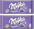 Amazon.com : Milka Alpenmilch Alpine Milk Chocolate, 100g (Pack of 2 ...