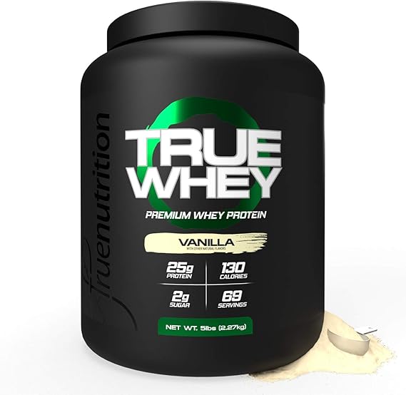 True Nutrition True Whey Premium Whey Protein (Vanilla 5lb.): Amazon ...