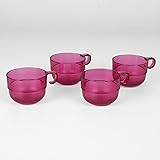 Buy Tupperware PC Coffee Mug Set, Set of 2, Brown/Transparent Online at ...