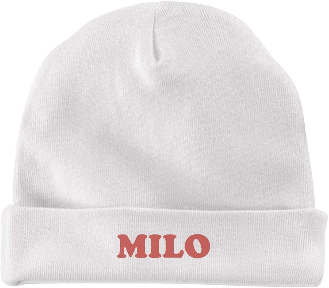 Amazon.com: FunnyShirts.org Milo Beanie Infant Baby Hat: Clothing